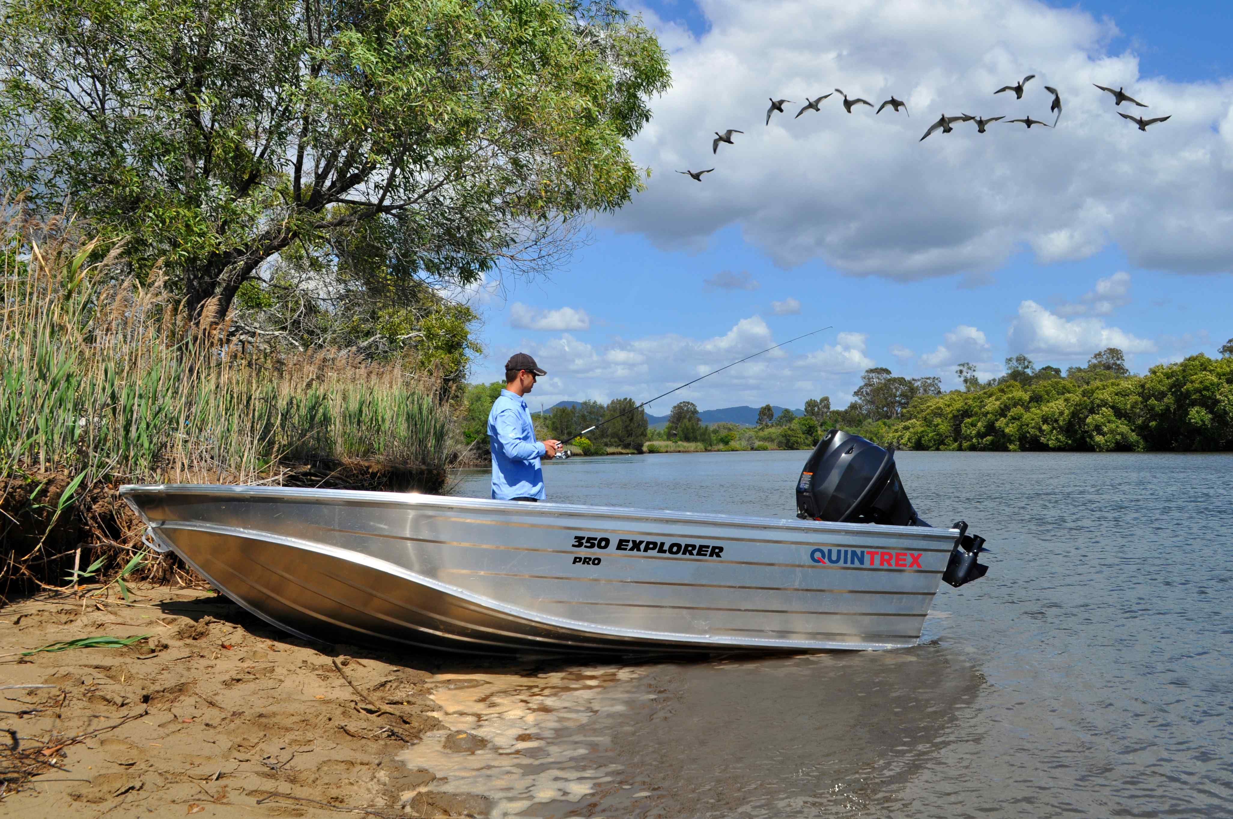 Quintrex 370E Explorer Pro - Aluminium Boat Range